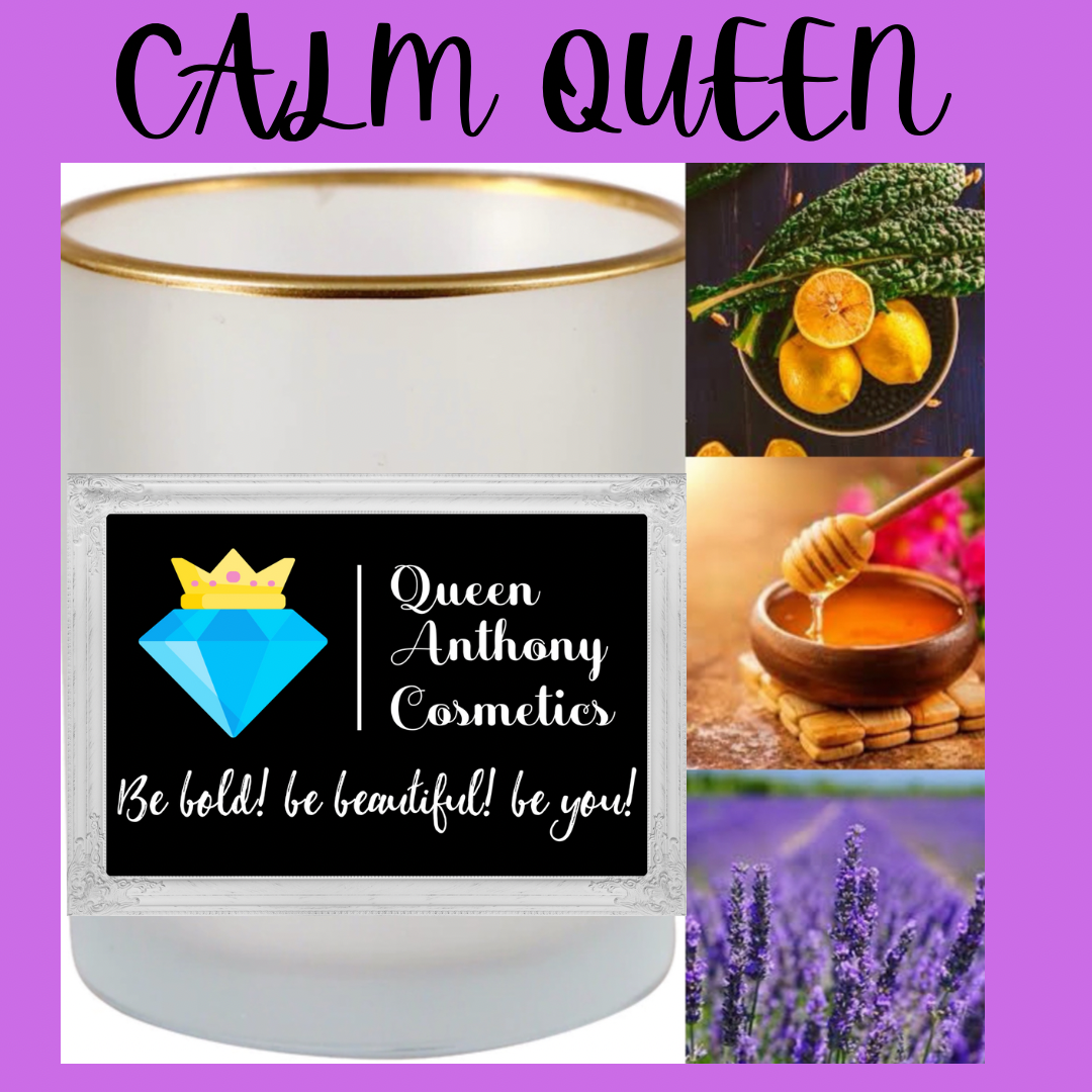 Calm Queen Candle😌🍯🍋 – Queen Anthony cosmetics